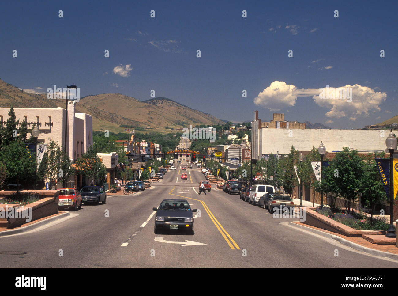 Main street in golden colorado hi-res stock photography and images - Alamy