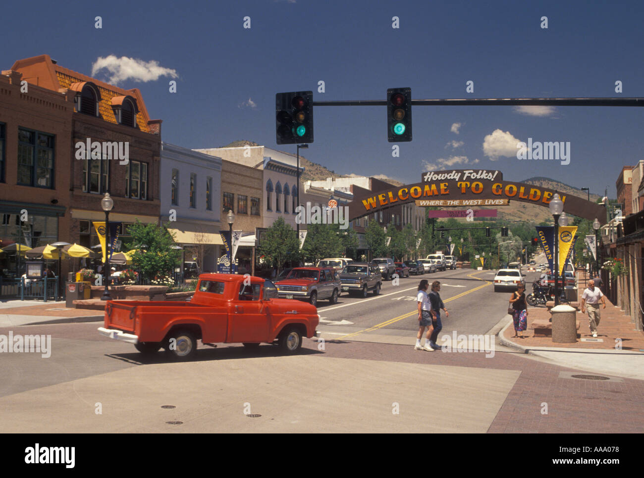 Main street in golden colorado hi-res stock photography and images - Alamy