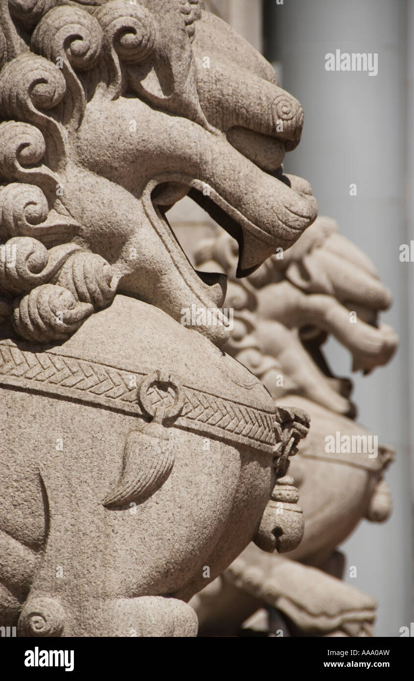 Traditional Stone Lion Statue, Hong Kong China Stock Photo - Alamy Traditional Stone Lion Statue, Hong Kong China Stock Photo - Alamy