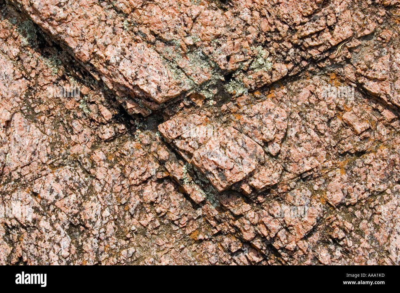 Granite fissure pattern Stock Photo - Alamy