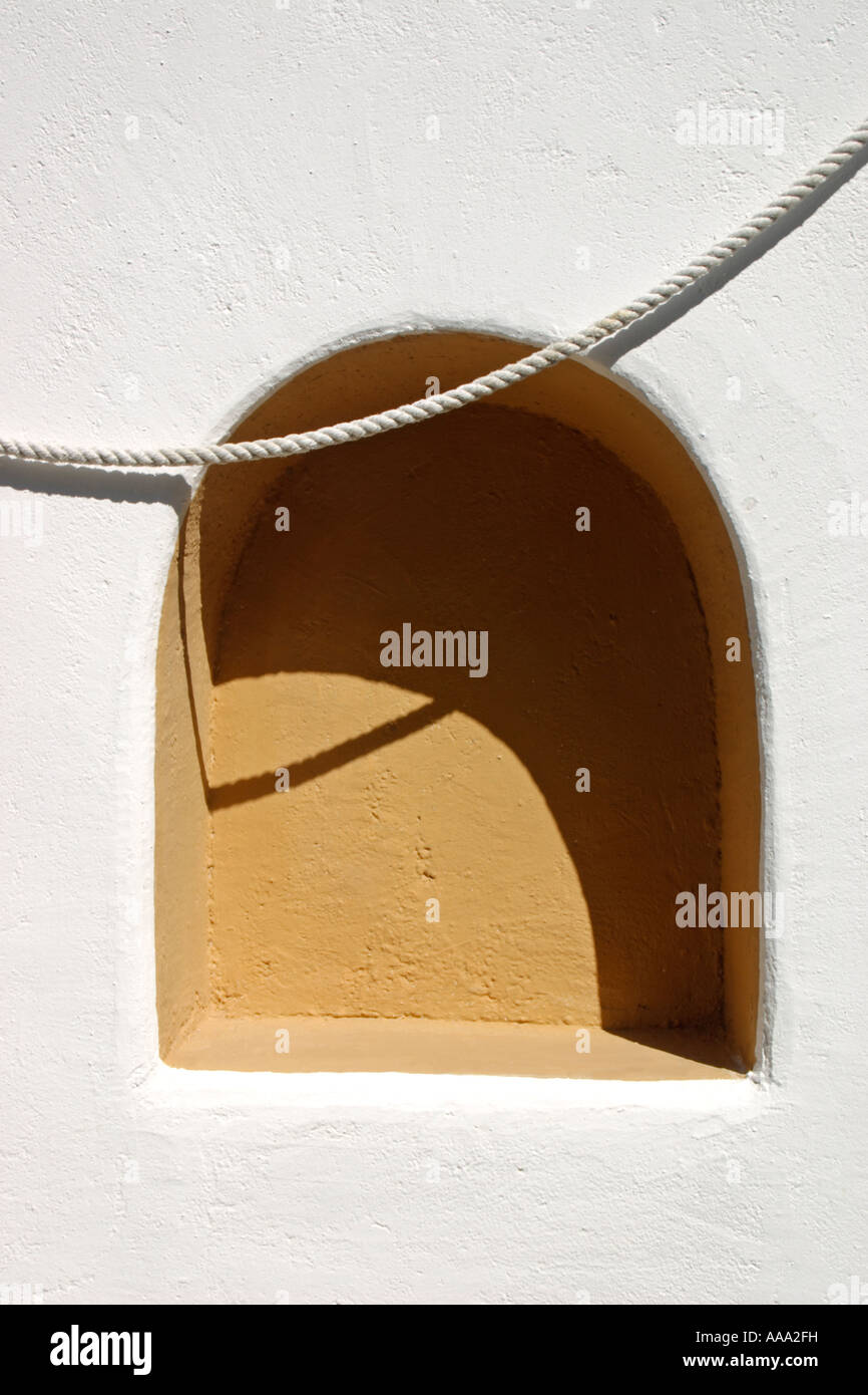 Alcove, Mykonos, Greece, Greek Cyclades Island, E.U. European Union ...