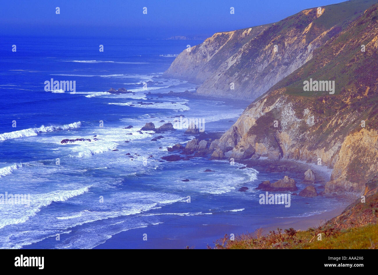 Point Reyes Surf Stock Photo - Alamy