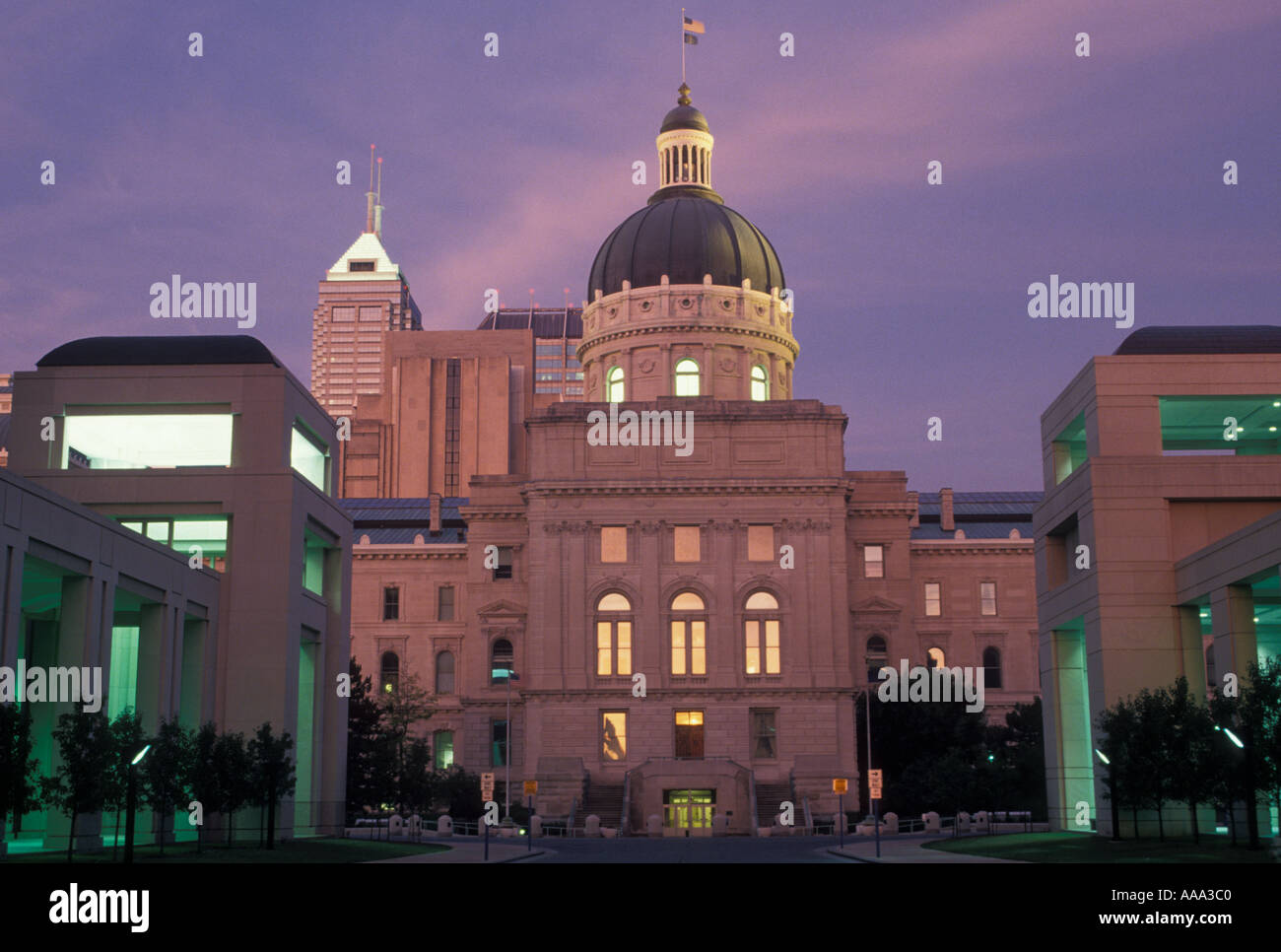 Indianapolis State House High Resolution Stock Photography and Images ...