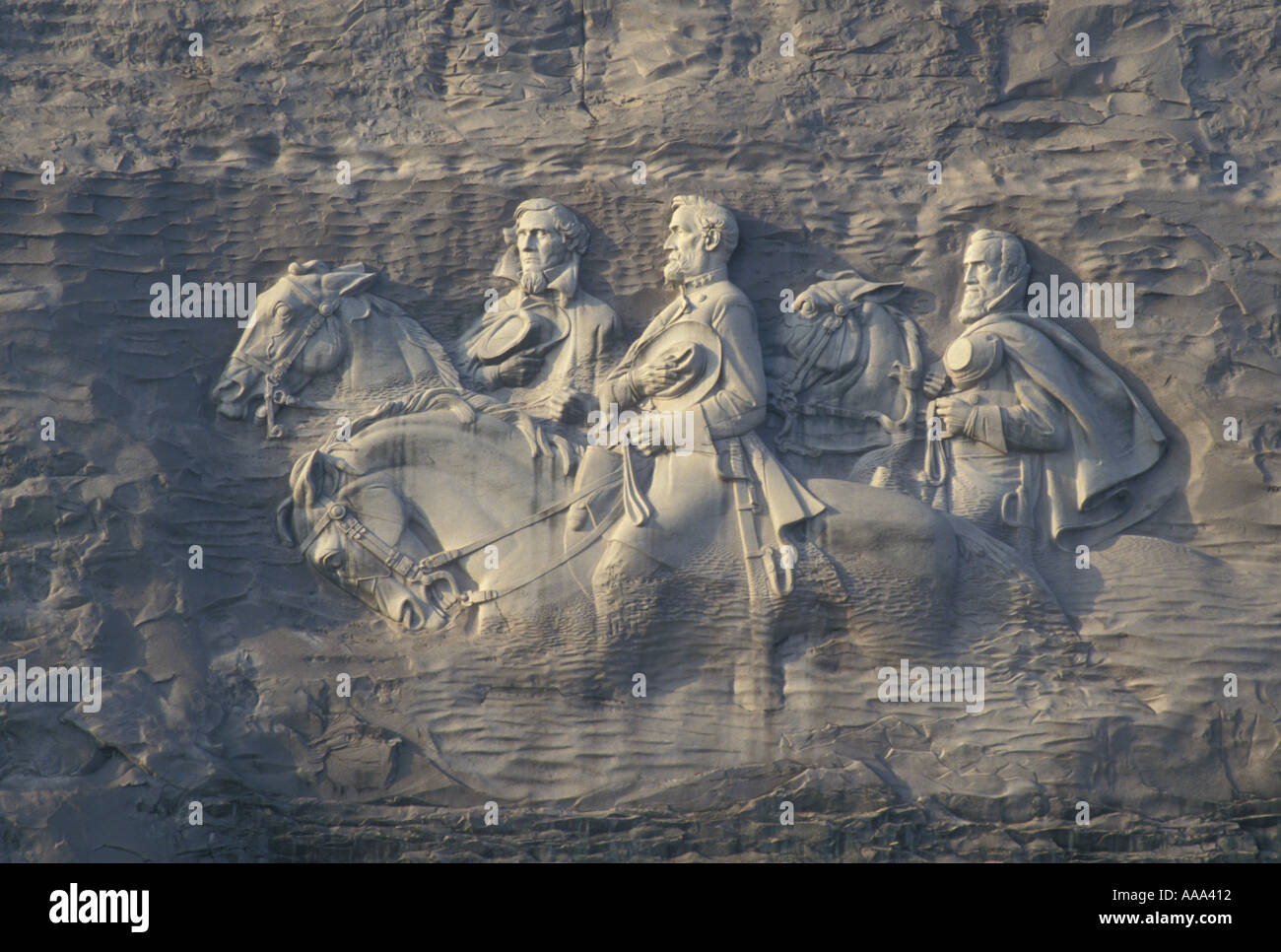 Confederate memorial stone mountain georgia hi-res stock photography ...