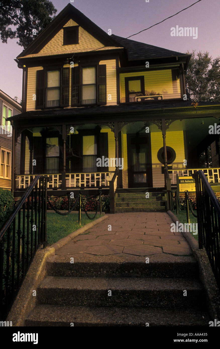 Martin luther king home atlanta hi-res stock photography and images - Alamy