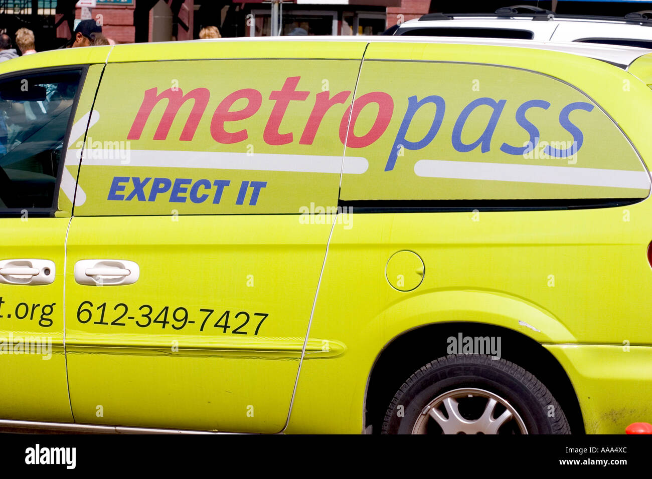 Metro Transit Van at the Inauguration ceremony of the Minneapolis ...
