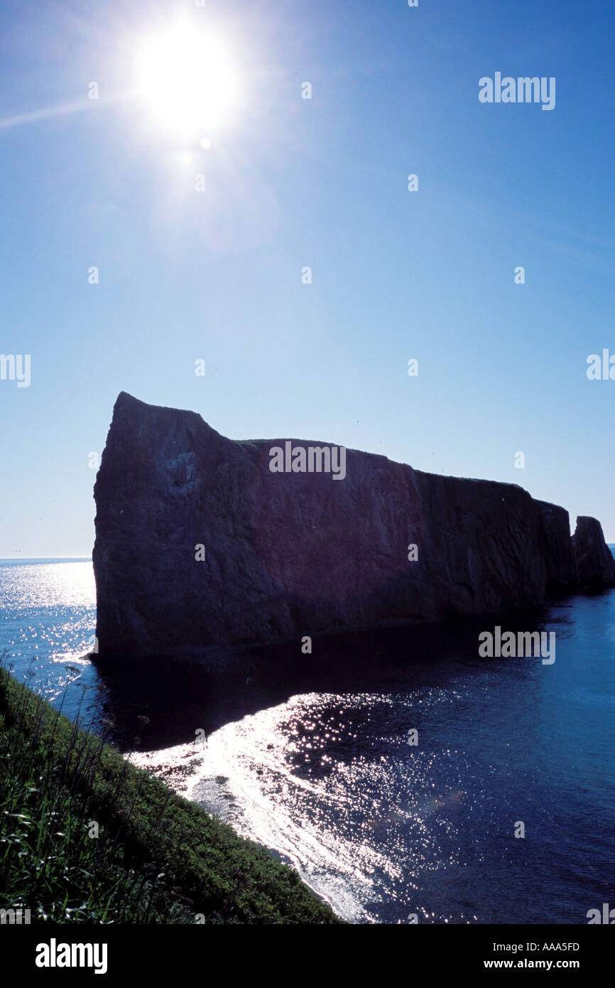Silhouette of perce rock hi-res stock photography and images - Alamy