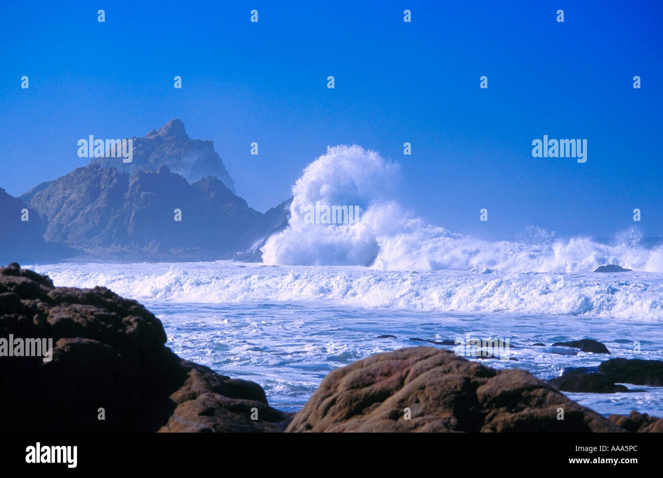 Surf at Point Reyes and Breaking Waves Stock Photo - Alamy