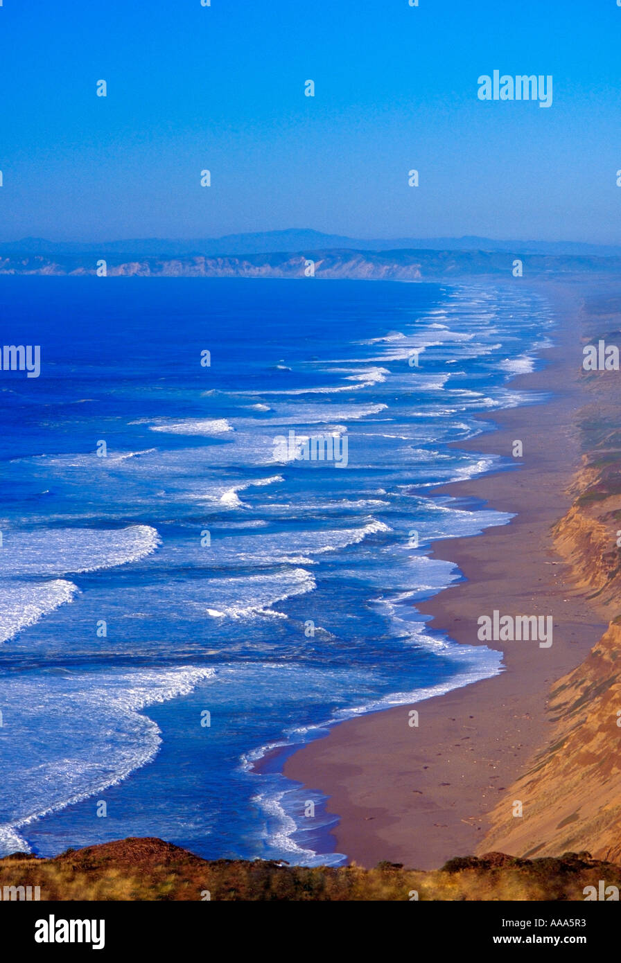 Surf at Point Reyes Stock Photo - Alamy