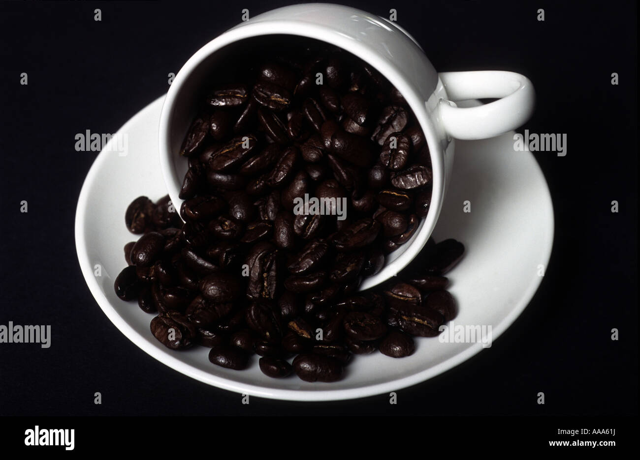 Roasted coffee beans Stock Photo - Alamy