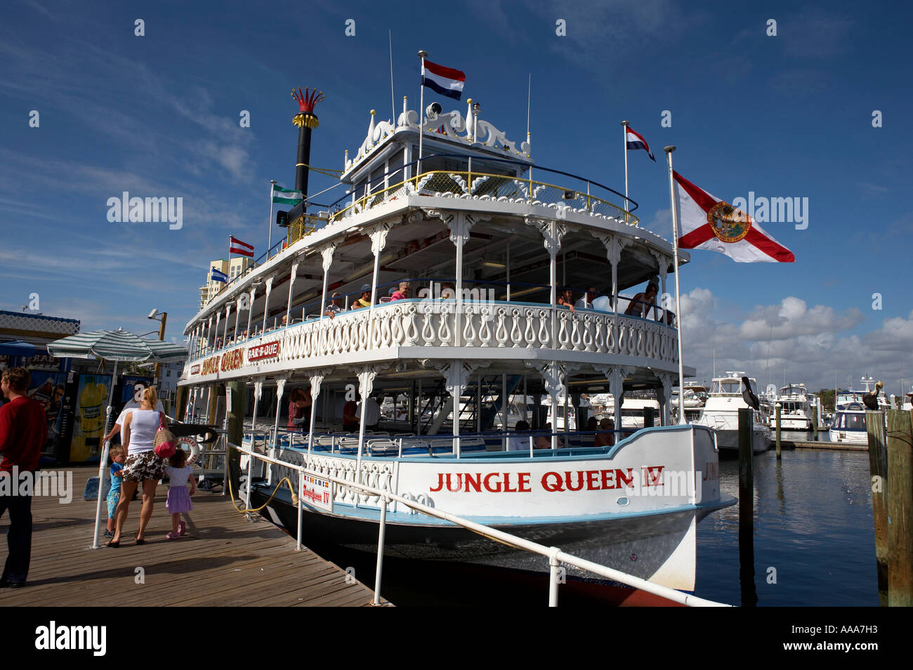 The jungle queen fort Lauderdale florida America usa Stock Photo - Alamy