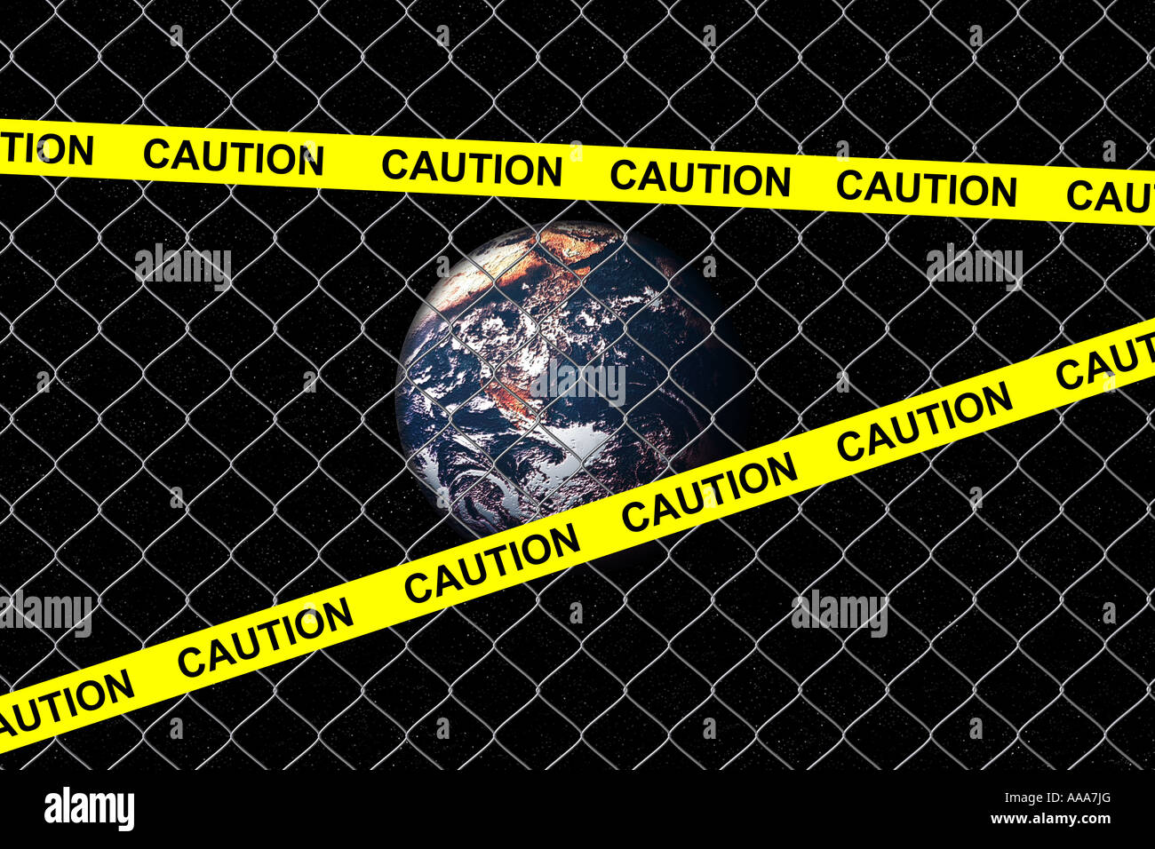 Earth in jeopardy Stock Photo - Alamy