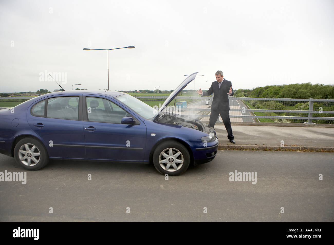 Man car stress uk hi-res stock photography and images - Alamy