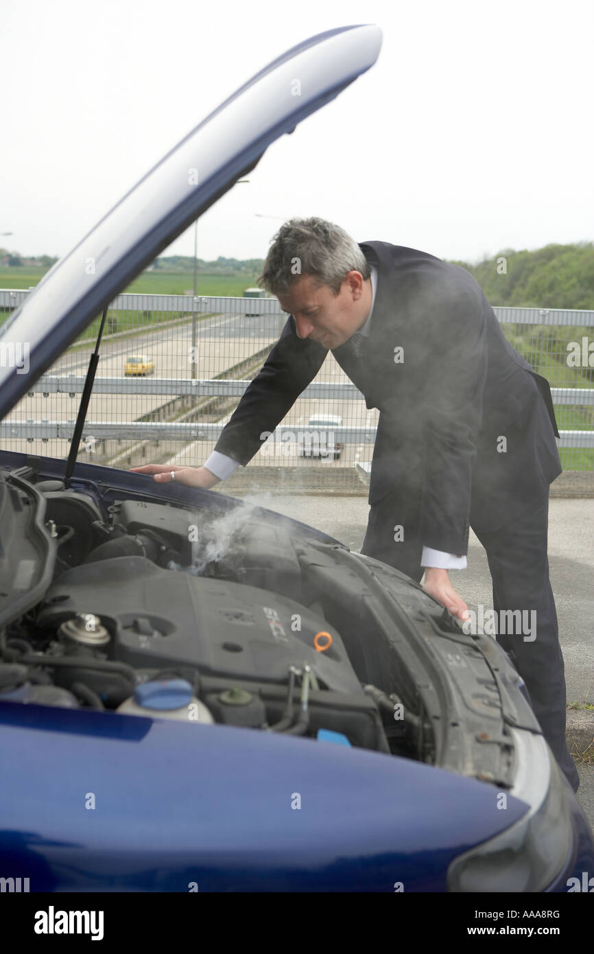 Man car stress uk hi-res stock photography and images - Alamy