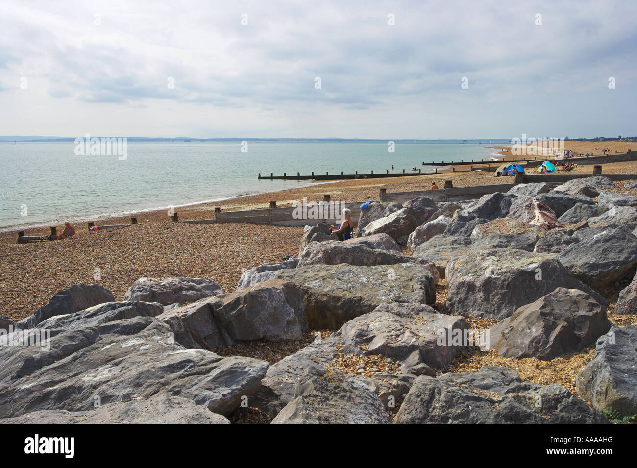 Hayling island beach portsmouth hi-res stock photography and images - Alamy