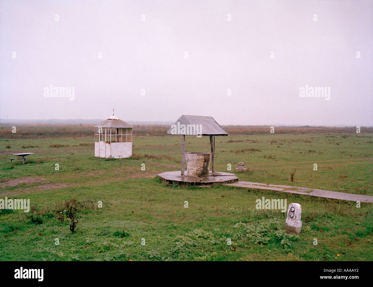 water well on the roadside of a village in Romania Stock Photo - Alamy