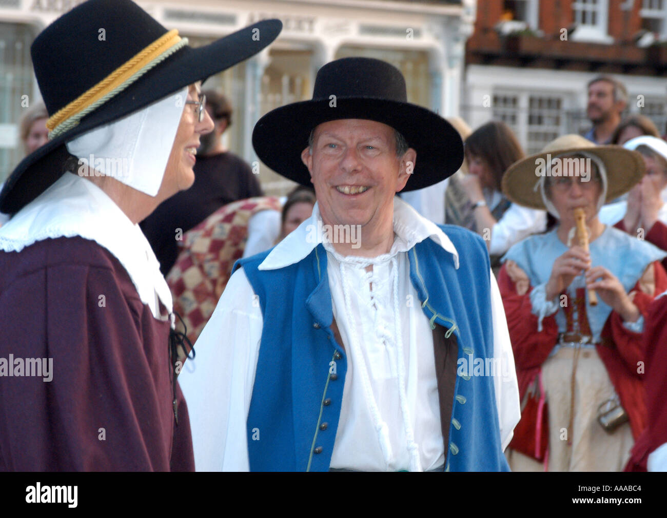 English country dancing at Wantage Oxfordshire Stock Photo - Alamy