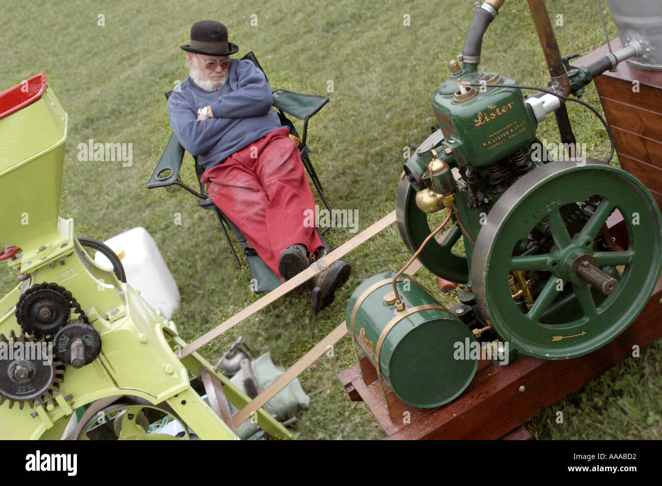 Out of Steam Stock Photo - Alamy