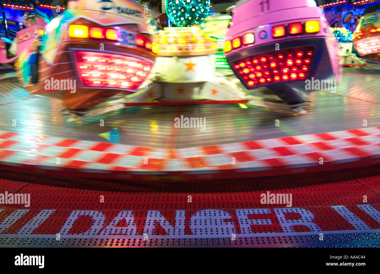 Octopus ride at a fun fair Stock Photo - Alamy