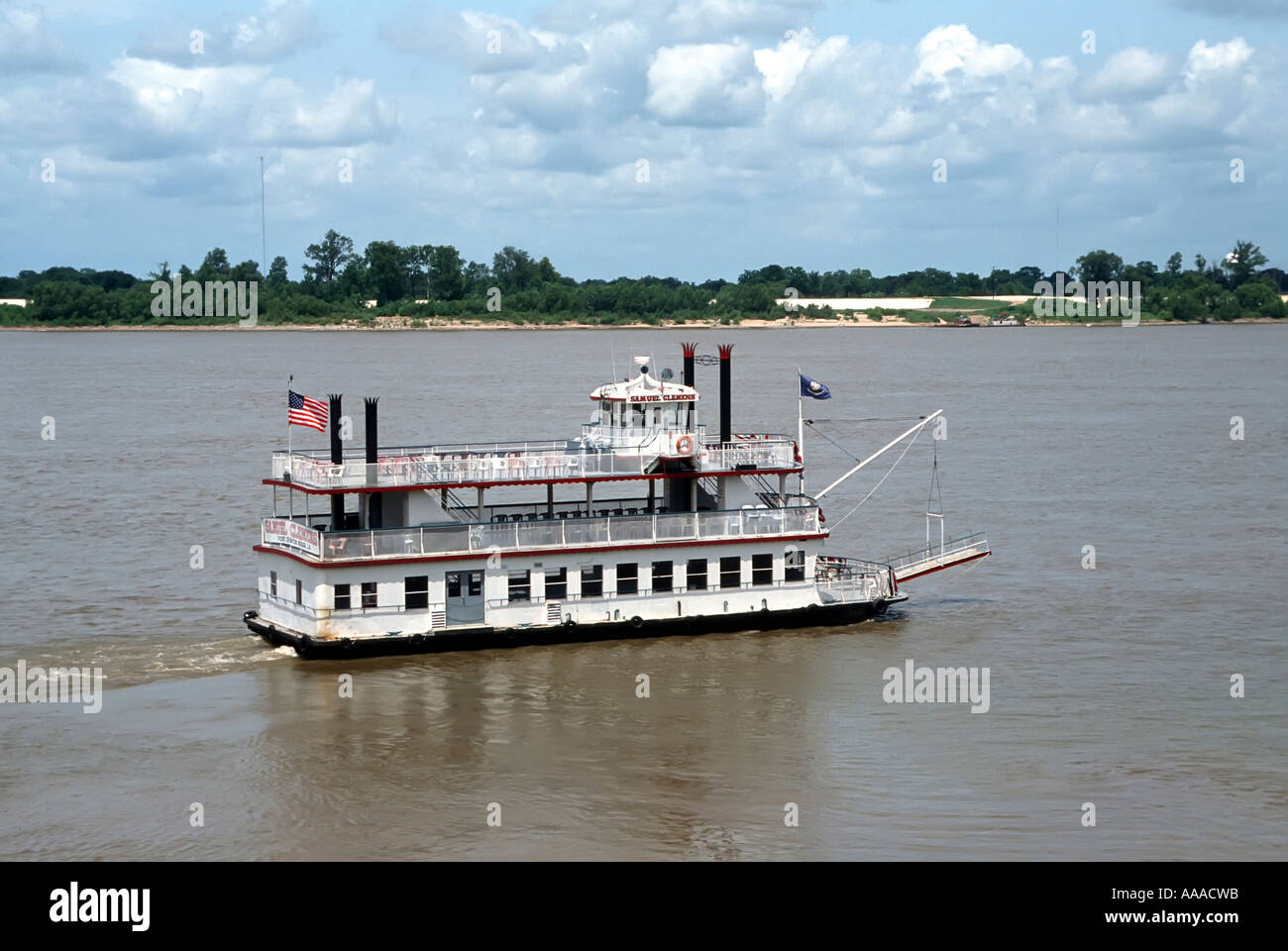 Baton Rouge Louisiana LA river boat excursion on the Mississippi River ...