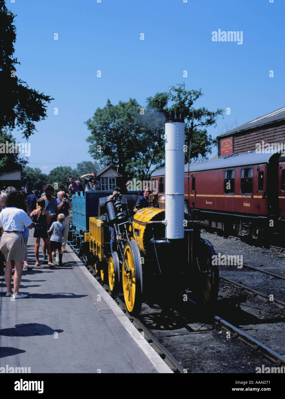 The rocket steam engine hi-res stock photography and images - Alamy