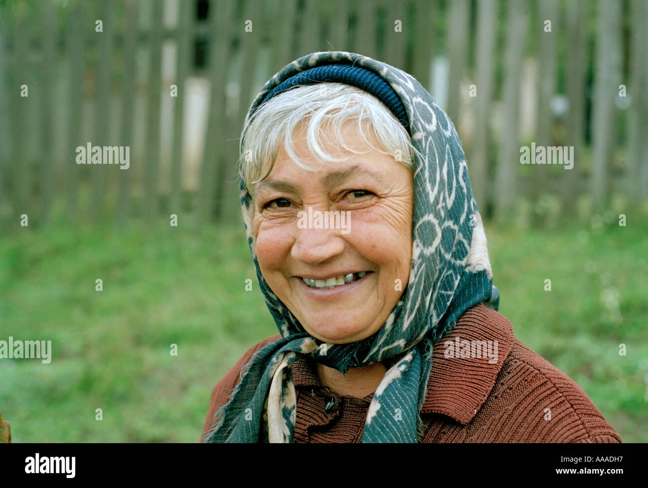 country lady in Romania Stock Photo - Alamy