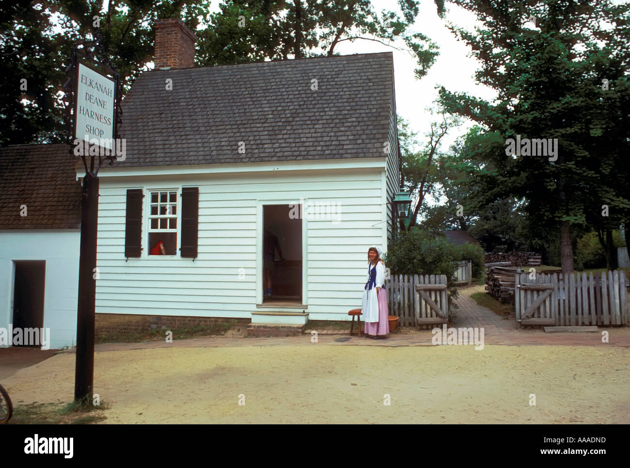 Historical street life scene at Fredericksburg Virginia VA Stock Photo ...
