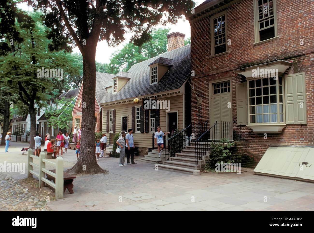 Historical street life scene at Fredericksburg Virginia VA Stock Photo ...
