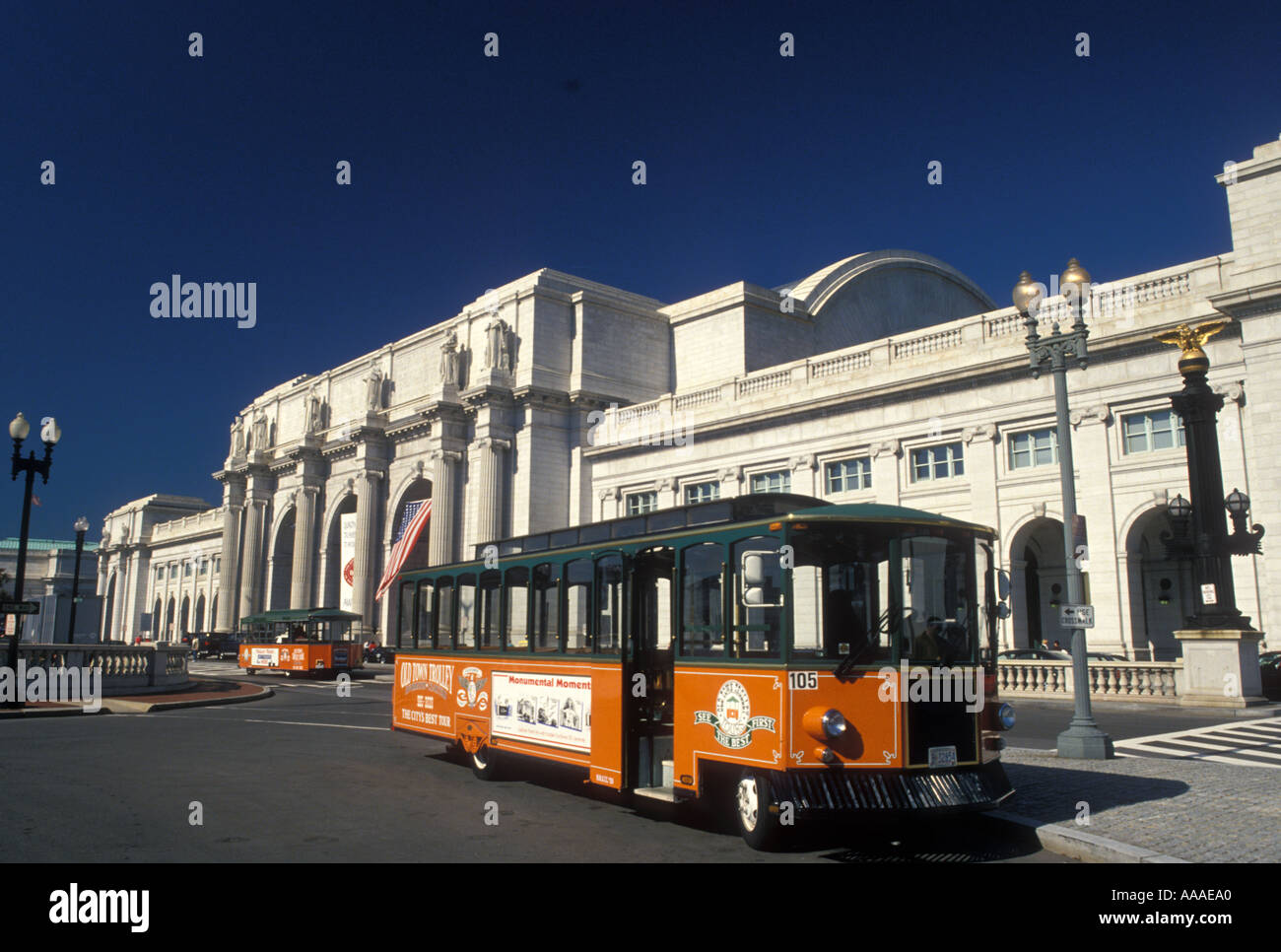 Washington dc trolley union station hi-res stock photography and images ...
