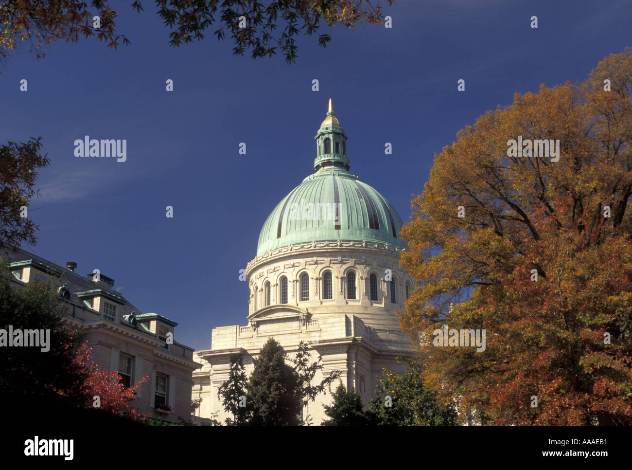 Annapolis us naval academy campus hi-res stock photography and images ...