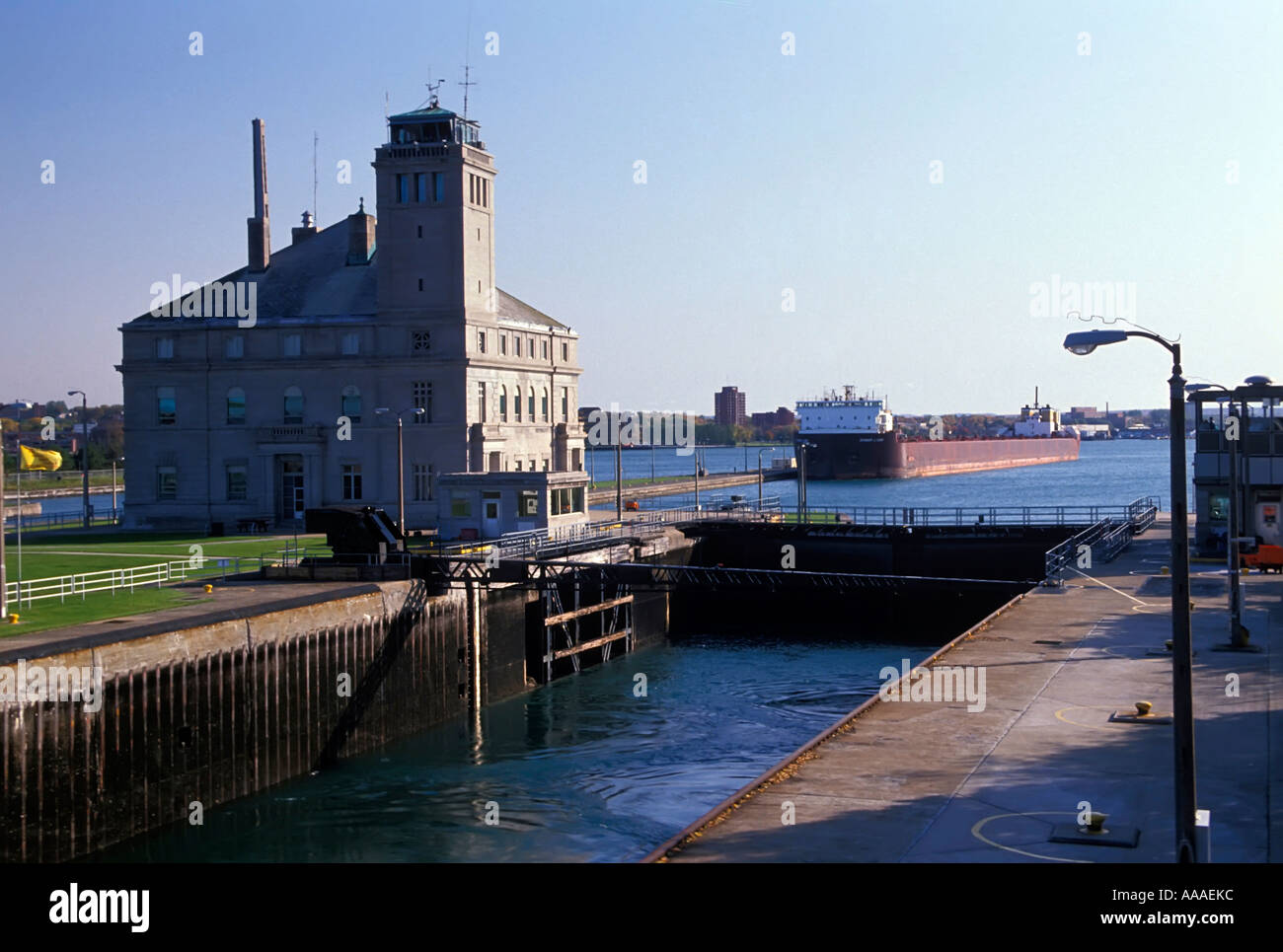 Michigan soo locks hi-res stock photography and images - Alamy