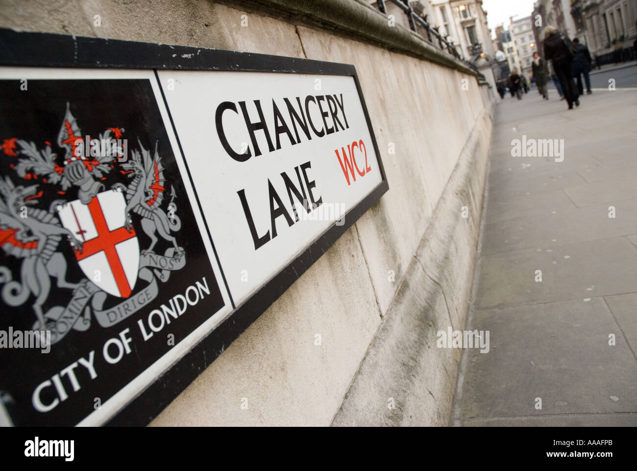 Chancery Lane London Stock Photo - Alamy