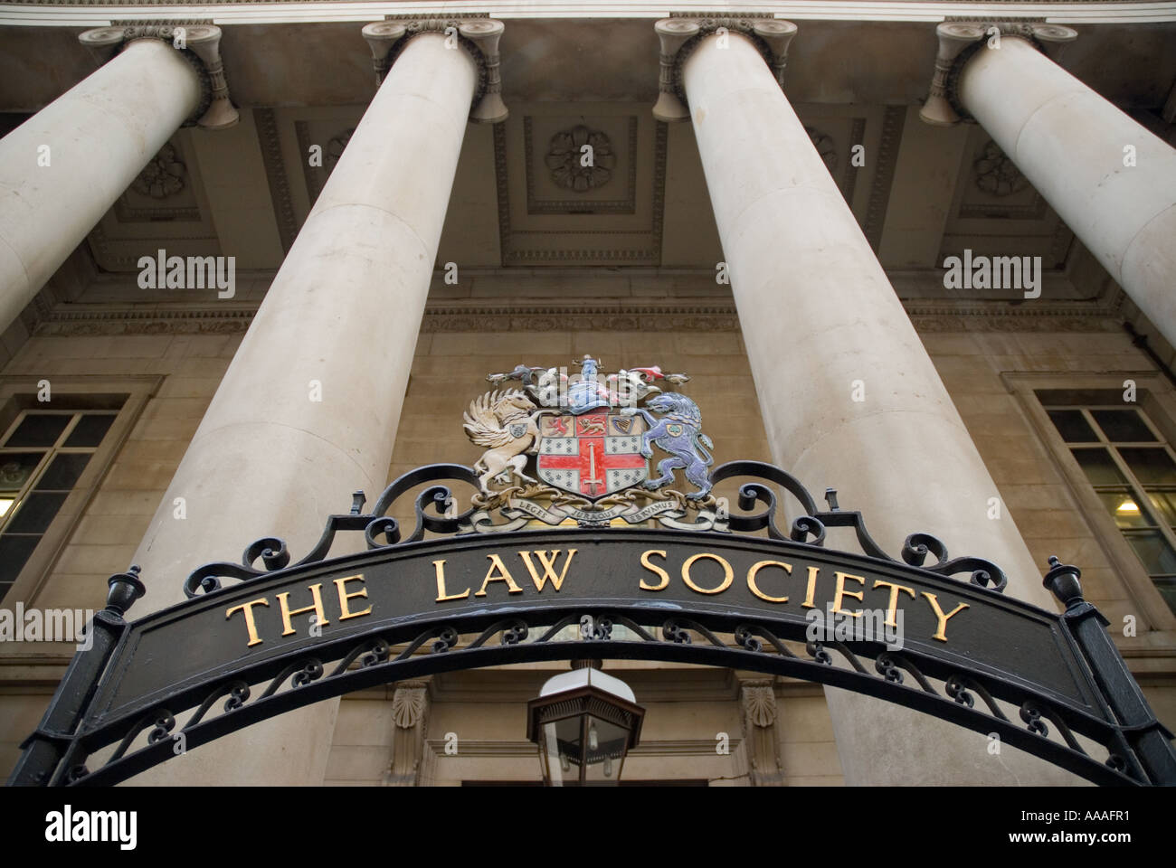 The Law Society coat of arms in Chancery Lane London Stock Photo - Alamy