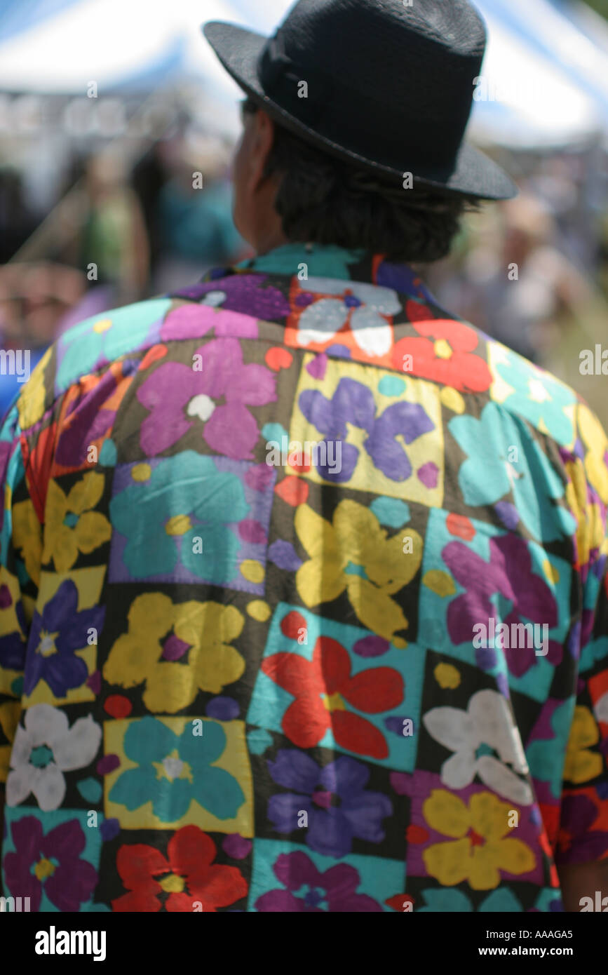 Florida, Zydeco Festival, Cajun, man, shirt, hat Stock Photo - Alamy