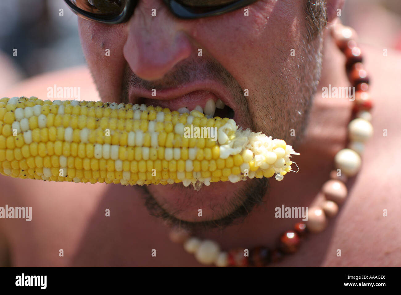 Man Eating Corn On The Cob High Resolution Stock Photography and Images ...