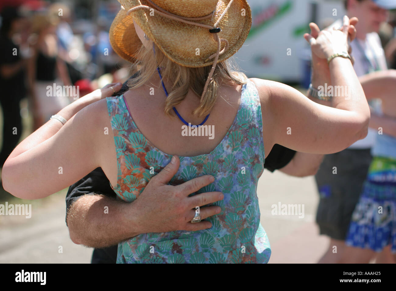 Florida, Zydeco Festival, Cajun, couple dancing, music Stock Photo - Alamy