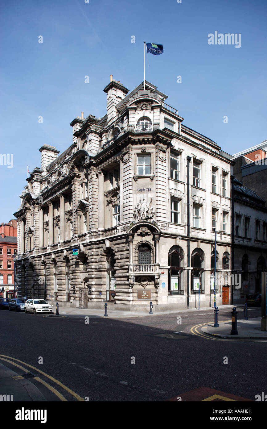 LLoyds TSB building, Manchester UK Stock Photo - Alamy