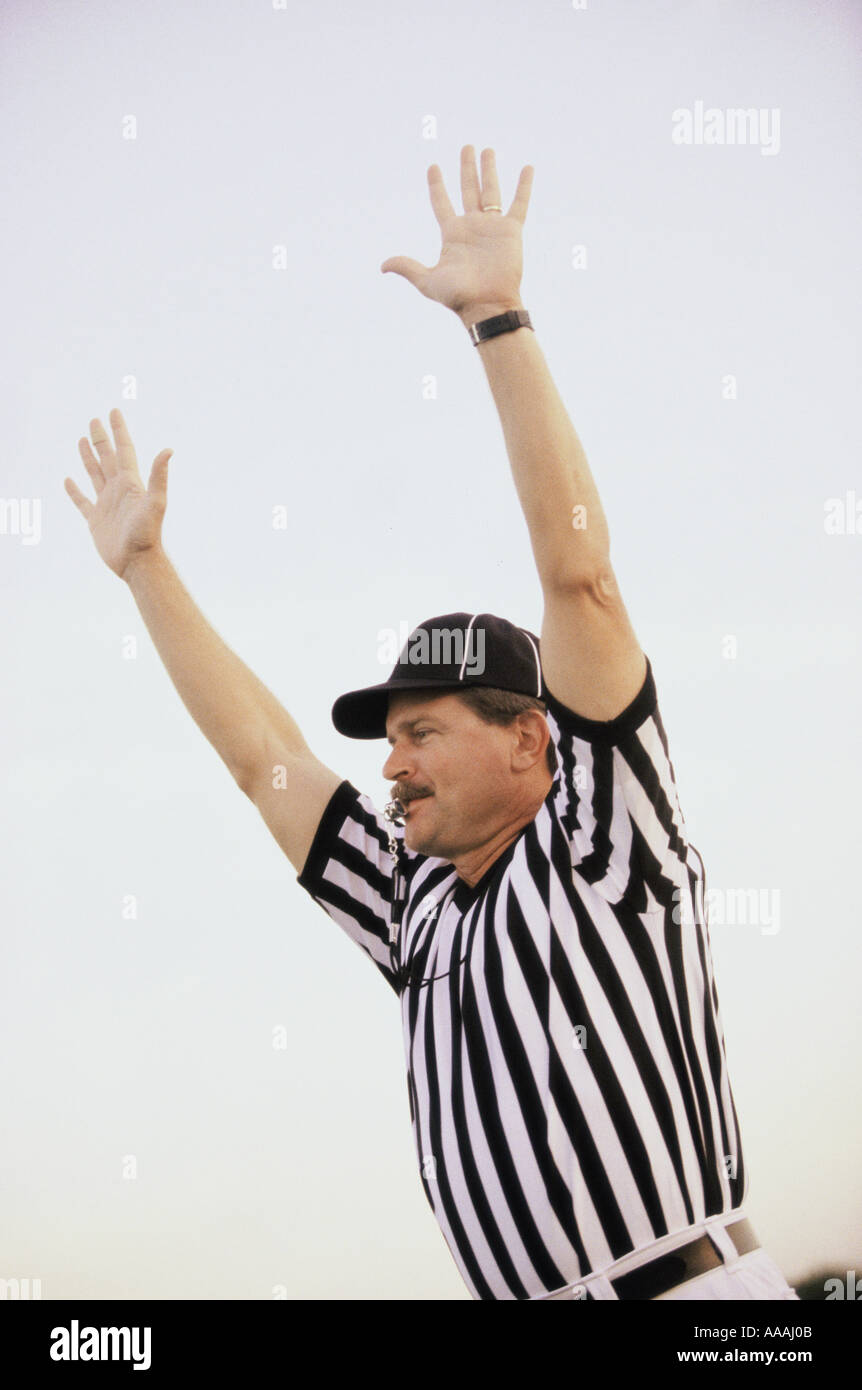 Side view man whistle hi-res stock photography and images - Alamy