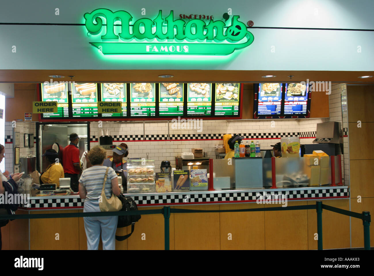 Atlanta Georgia,Hartsfield International Airport,fast food,franchise ...