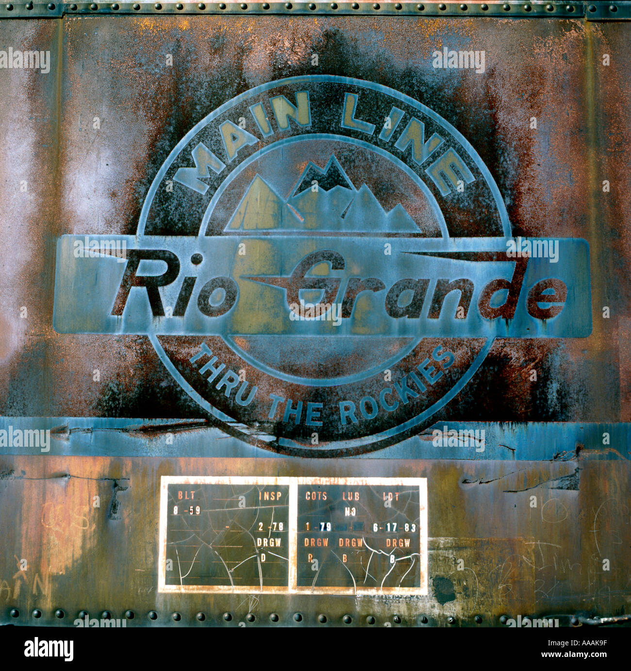 Rio grand railway hi-res stock photography and images - Alamy