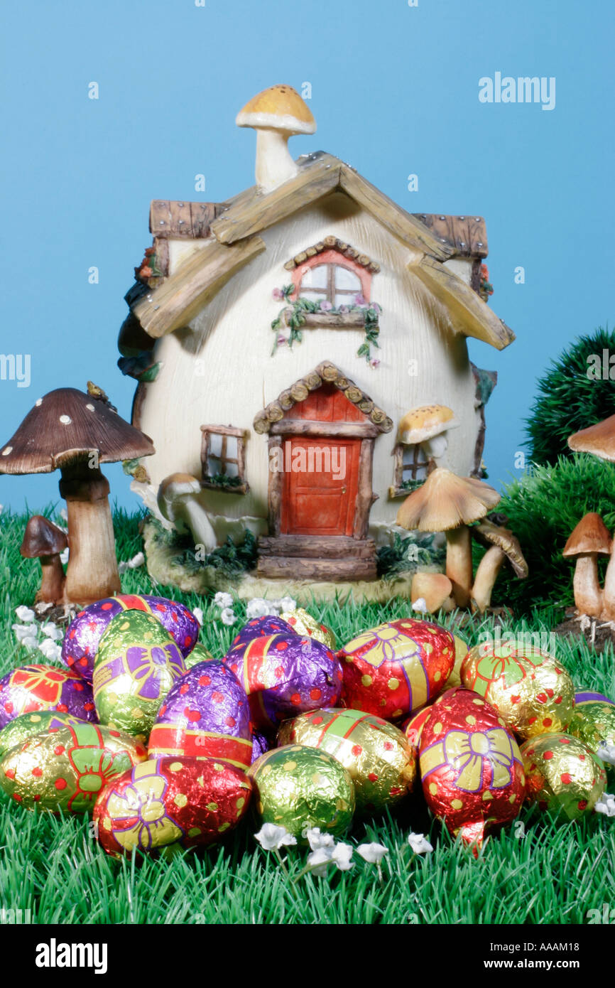 Home Easter bunny Stock Photo - Alamy