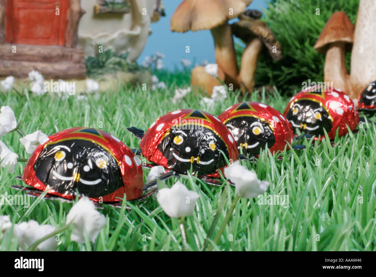 Ladybird sweets hi-res stock photography and images - Alamy