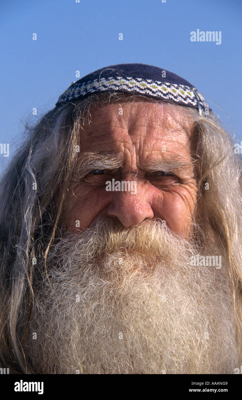Elijah, 68, real name Ernest Moche Jerusalem Syndrome Stock Photo - Alamy