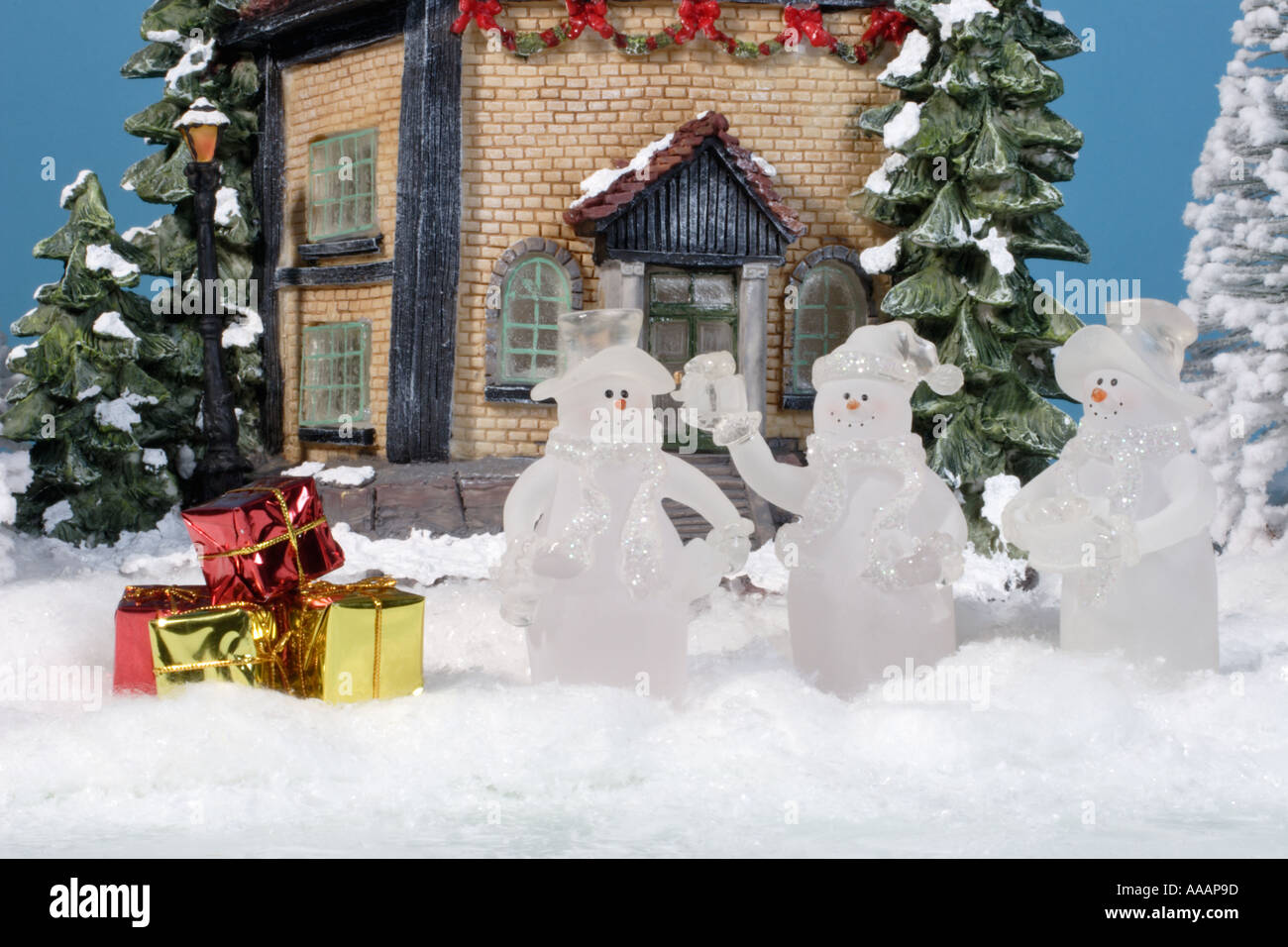 Decoration Snowman Stock Photo - Alamy
