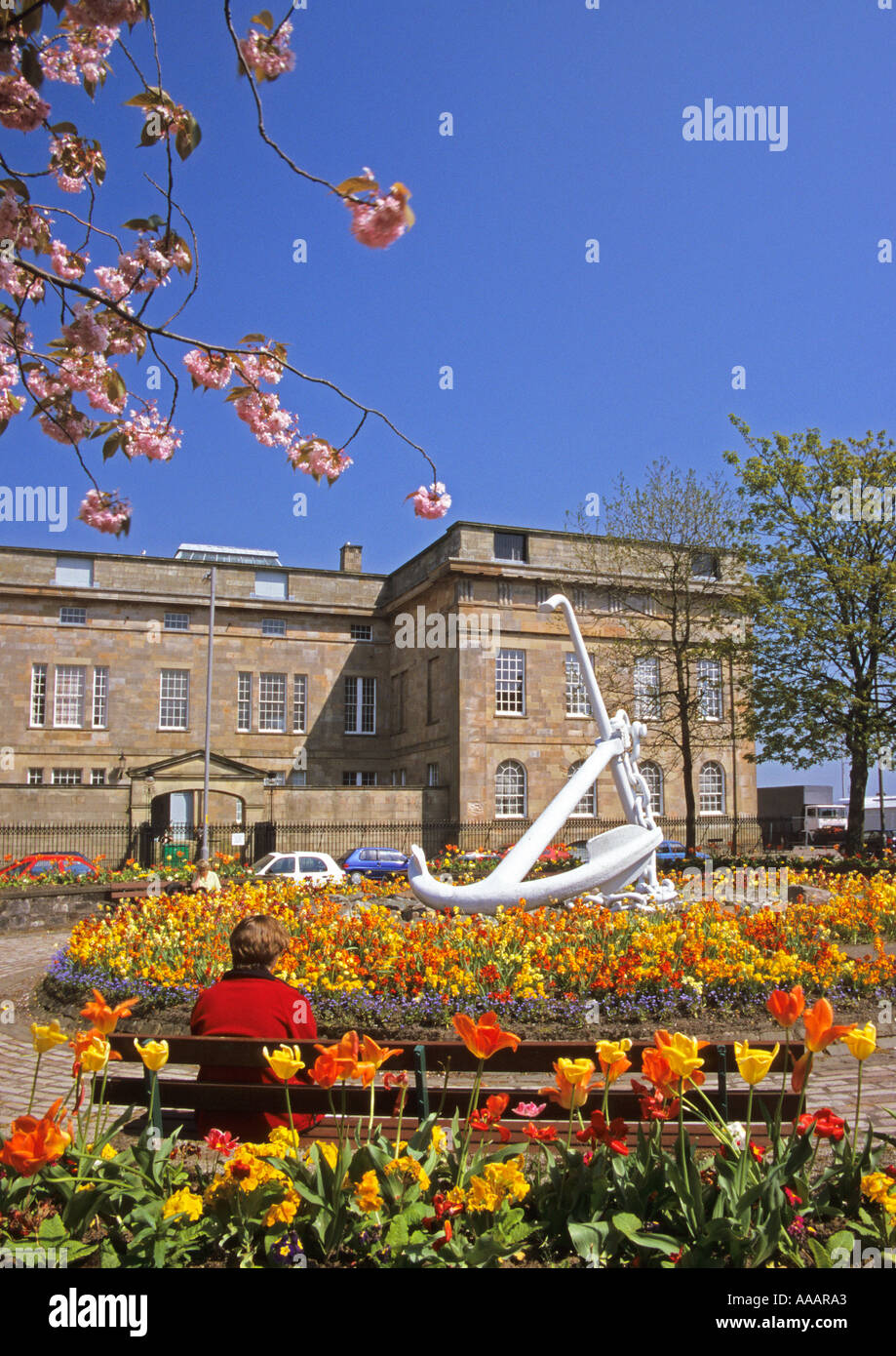 Custom House Greenock Stock Photo - Alamy