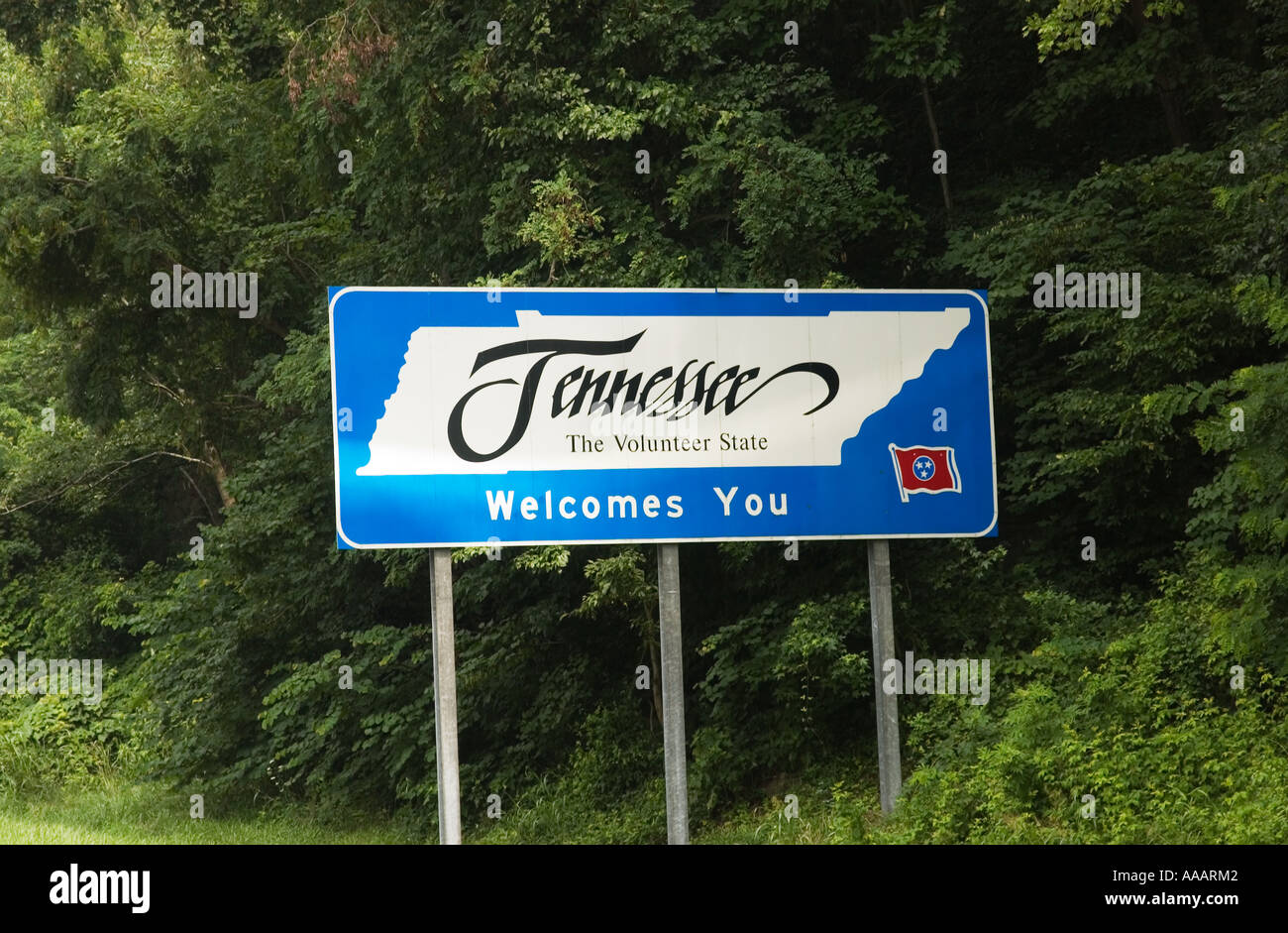 Tennessee State Welcome Sign High Resolution Stock Photography and ...