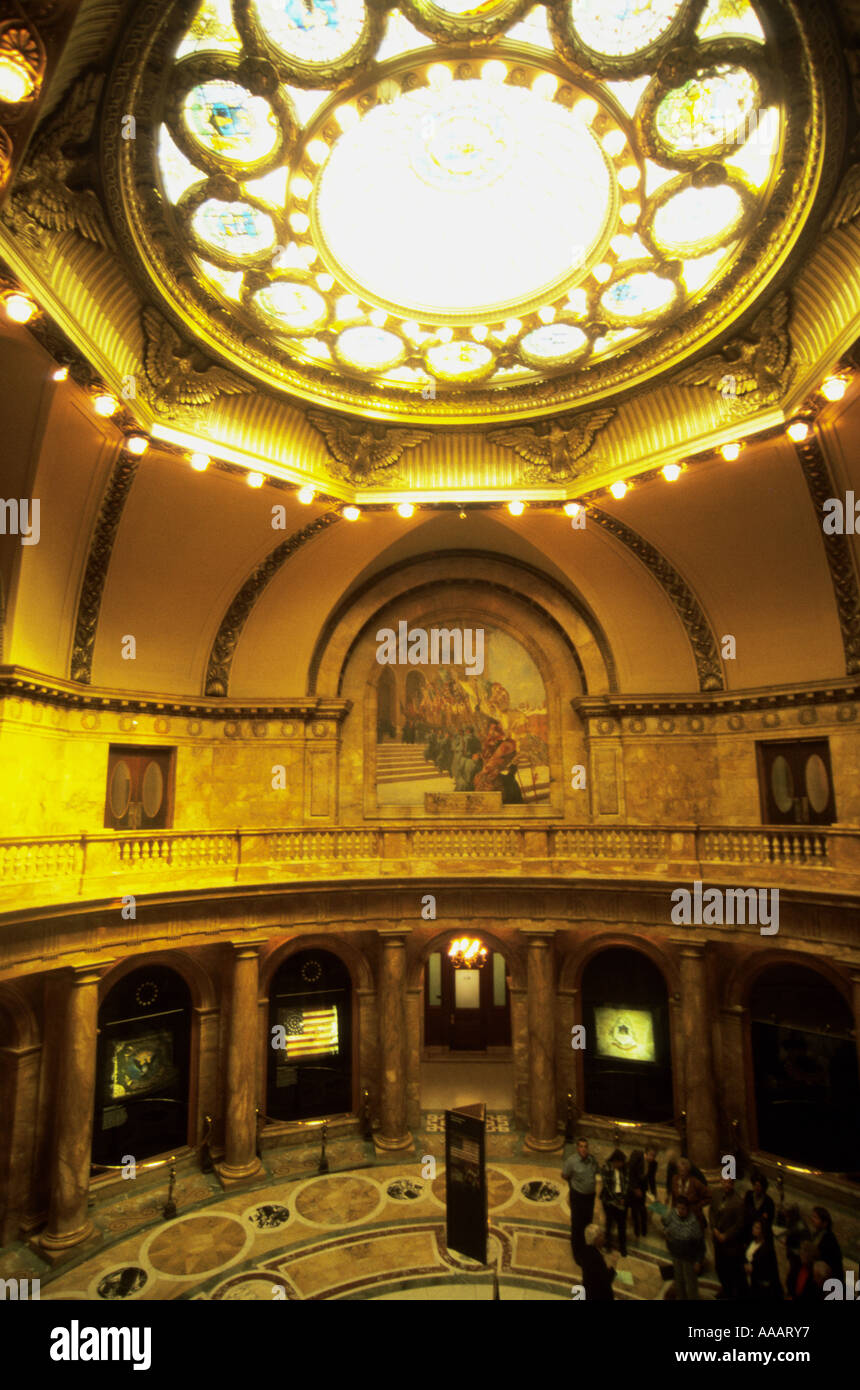 Interior of the Boston State House ,Boston ,Massachusetts ,USA Stock ...