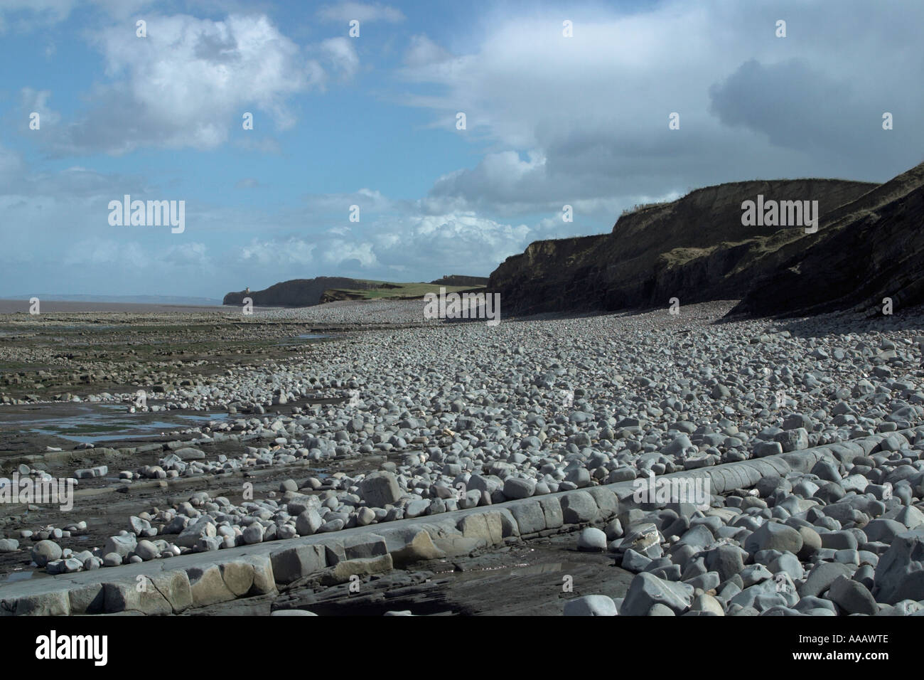 Seashore at Quantock's Head, Somerset, England Stock Photo - Alamy