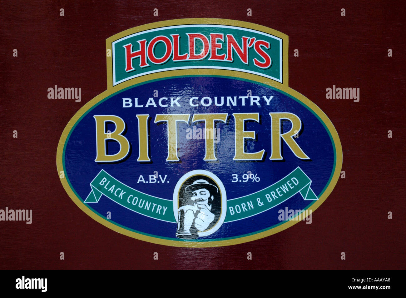 Holdens Black Country Bitter sign Stock Photo - Alamy