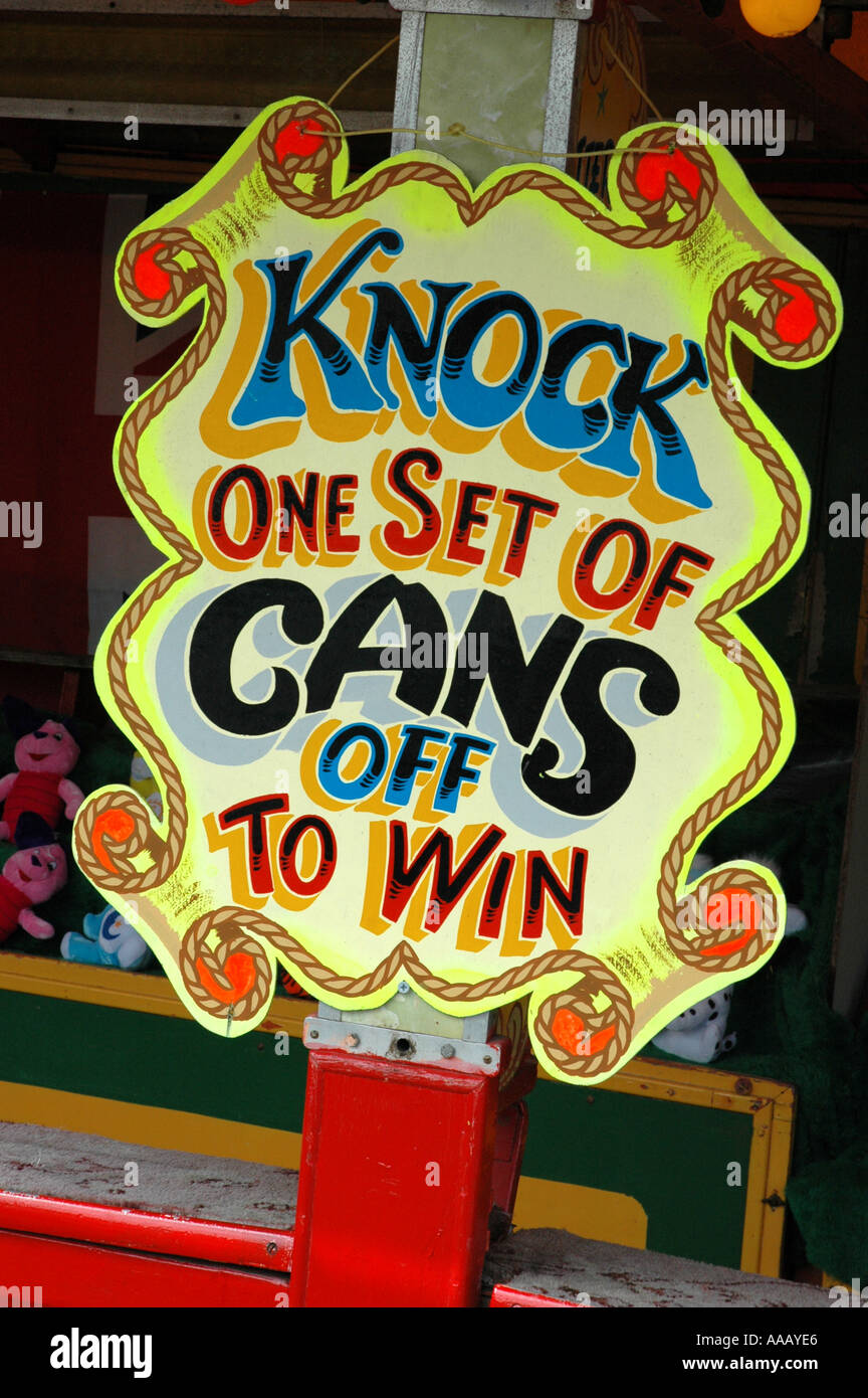 Knock the cans hi-res stock photography and images - Alamy